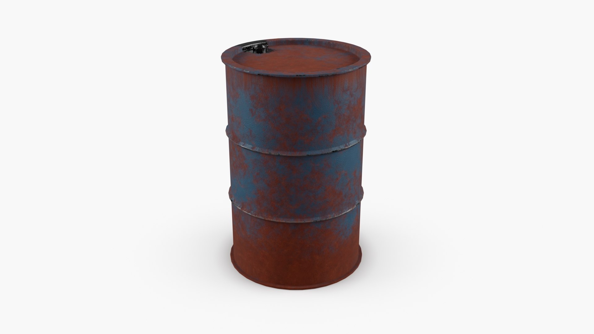 Rusty Oil Barrel Model - TurboSquid 1554115