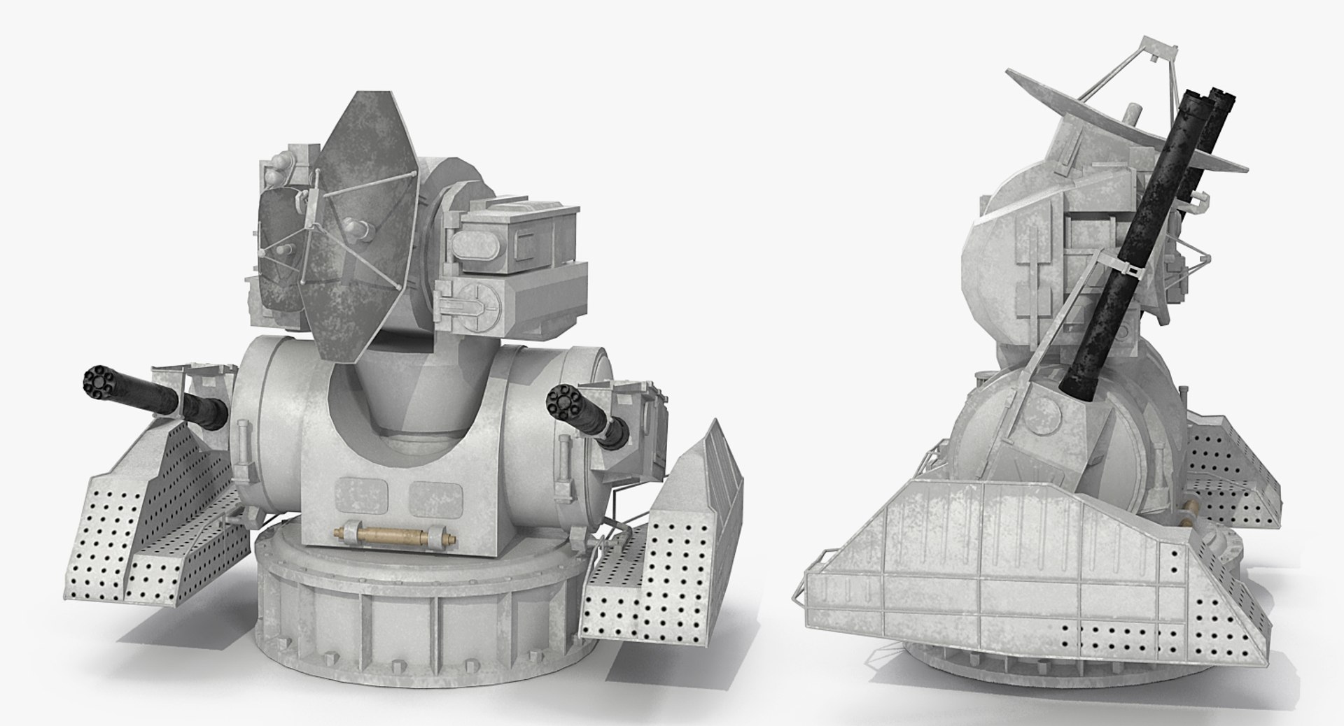 Air Defence Kashtan Combat 3D Model - TurboSquid 1291319