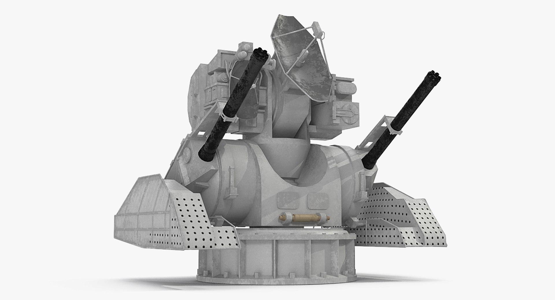 Air Defence Kashtan Combat 3D Model - TurboSquid 1291319