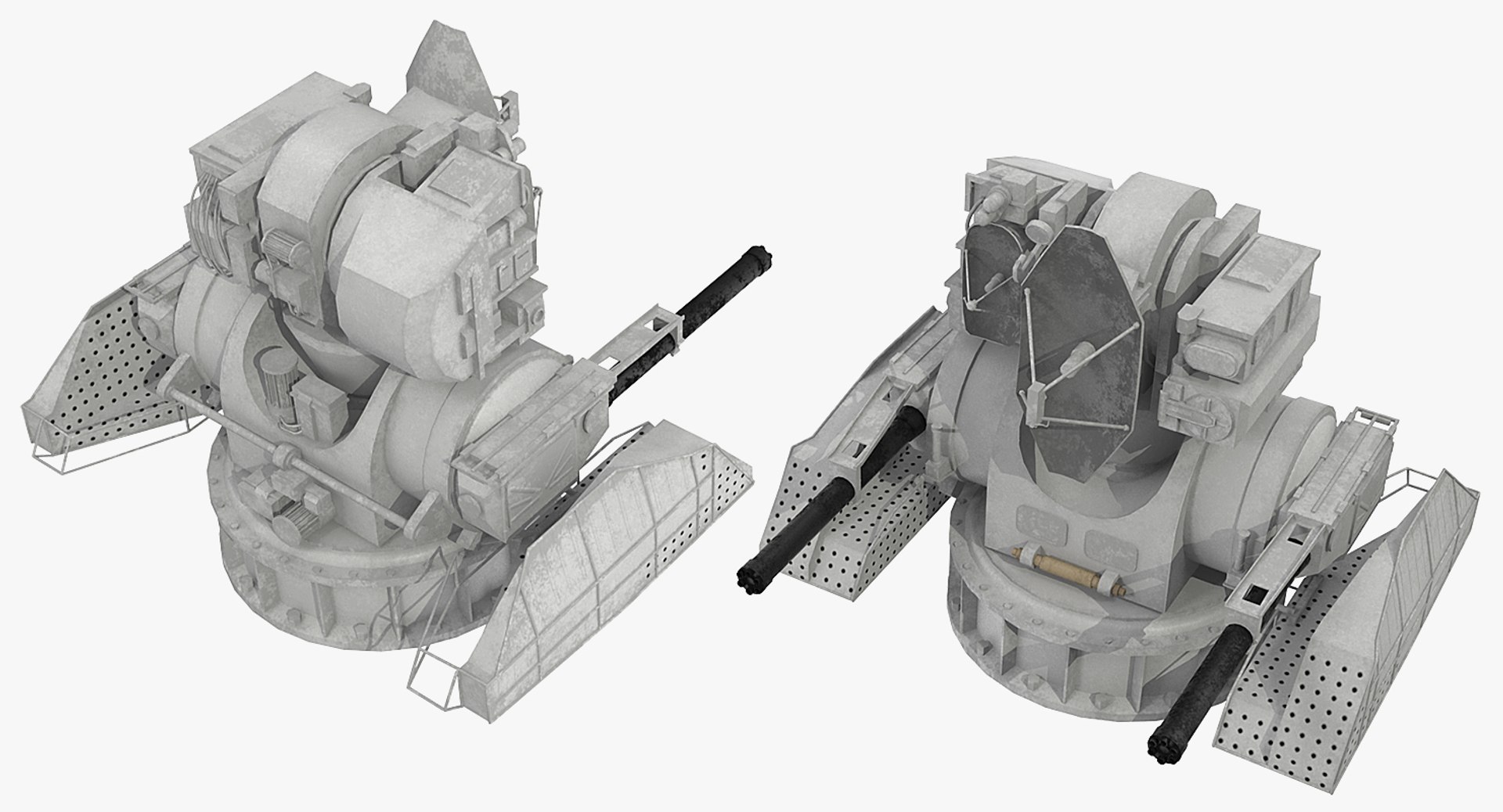 Air Defence Kashtan Combat 3D Model - TurboSquid 1291319