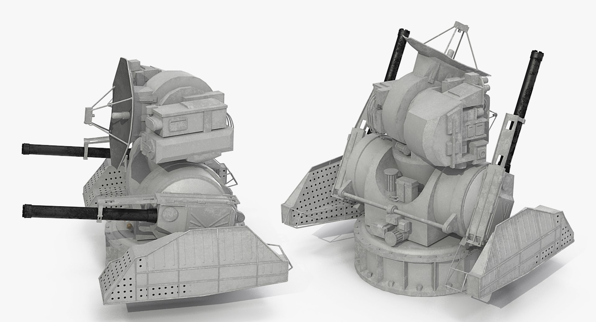 Air Defence Kashtan Combat 3D Model - TurboSquid 1291319