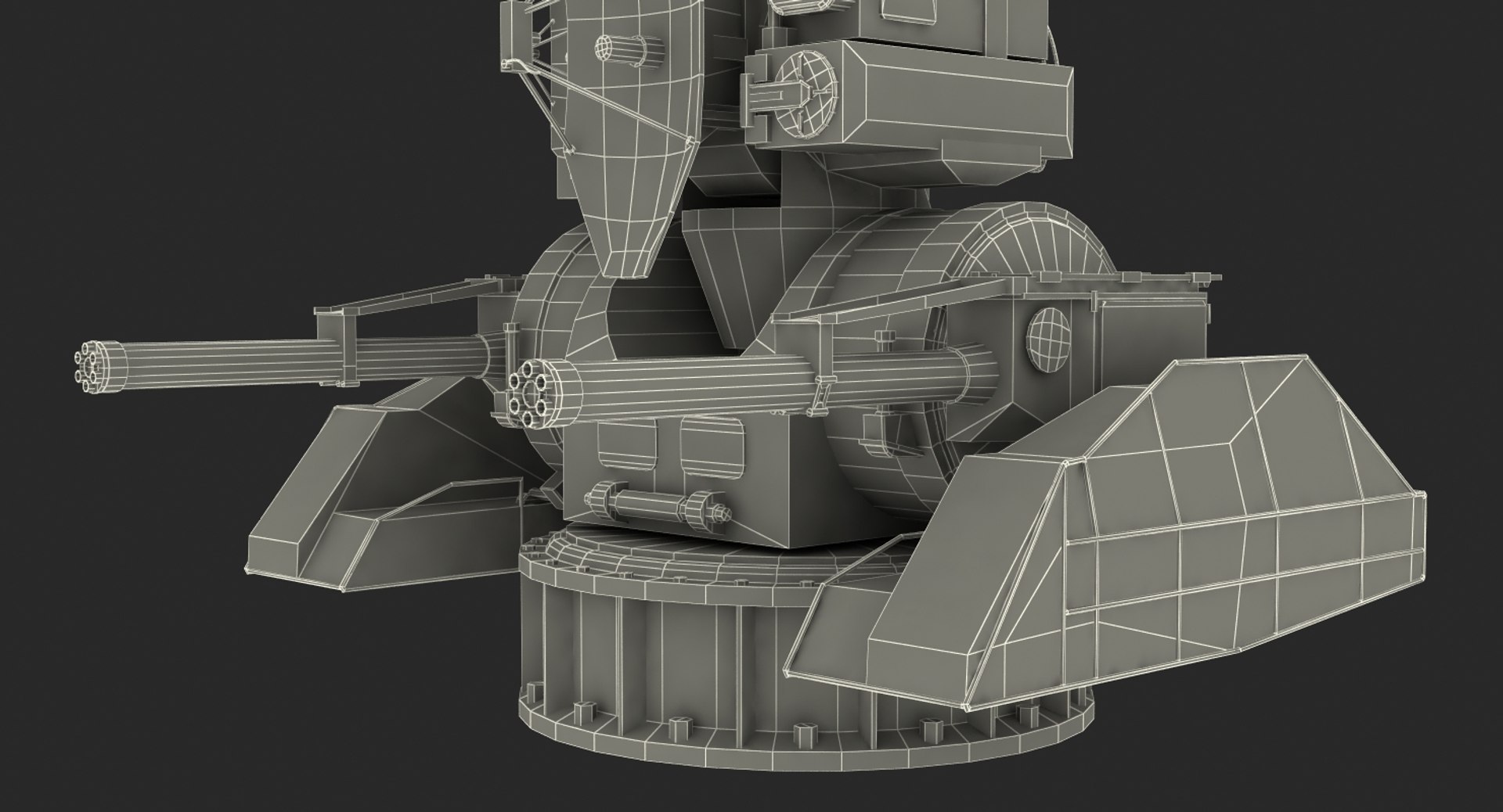 Air Defence Kashtan Combat 3D Model - TurboSquid 1291319