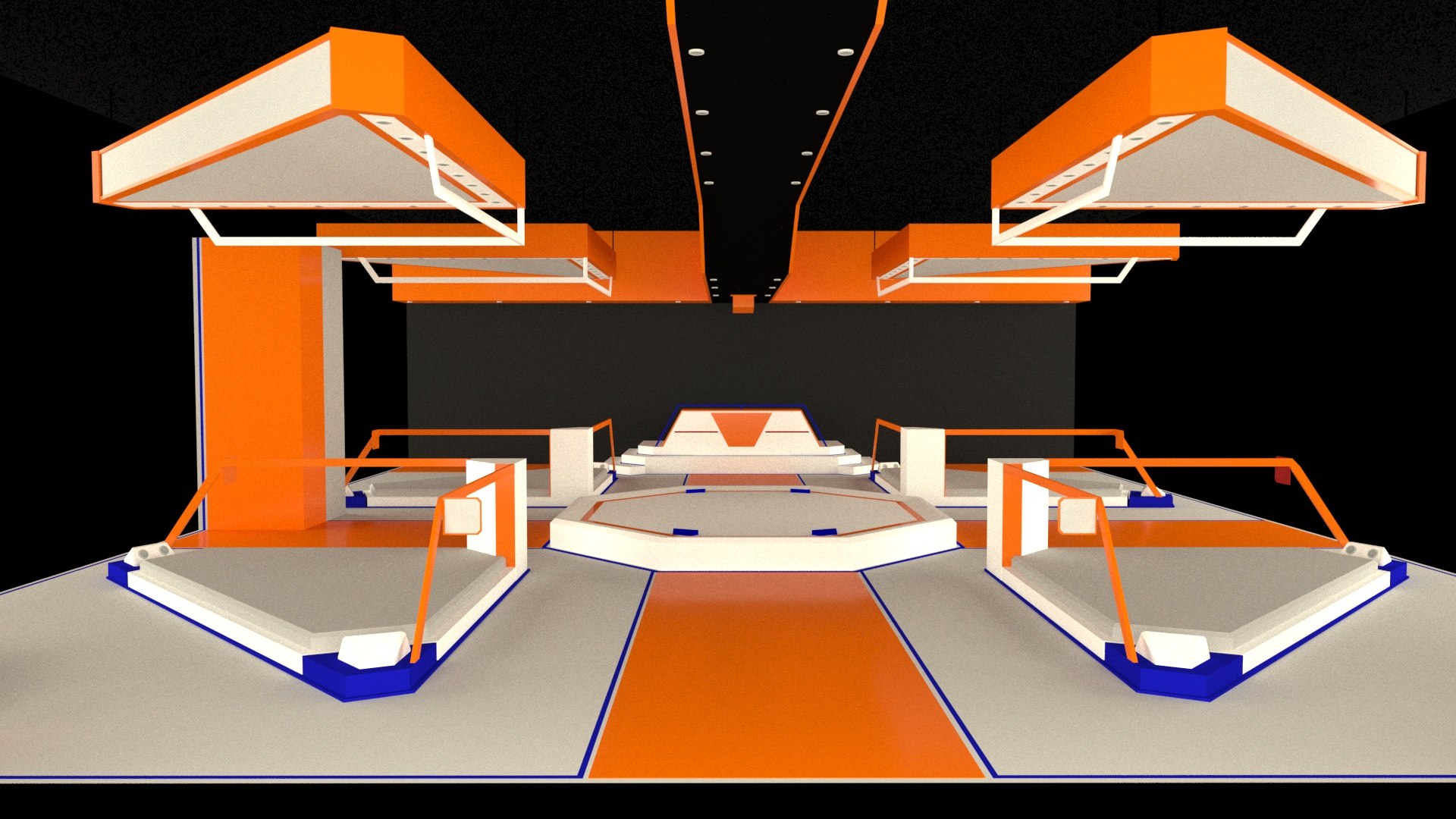 3D Model Technology Fair Stand Design - TurboSquid 1771360
