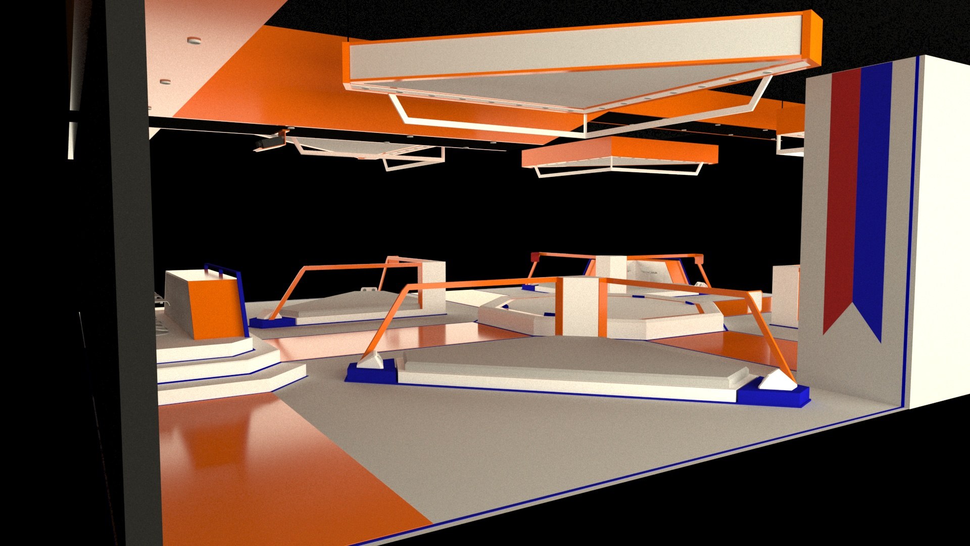 3D Model Technology Fair Stand Design - TurboSquid 1771360