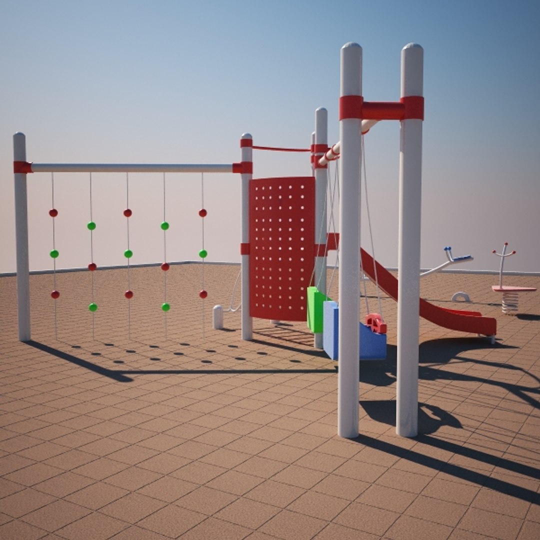 Playground Play 3d Max