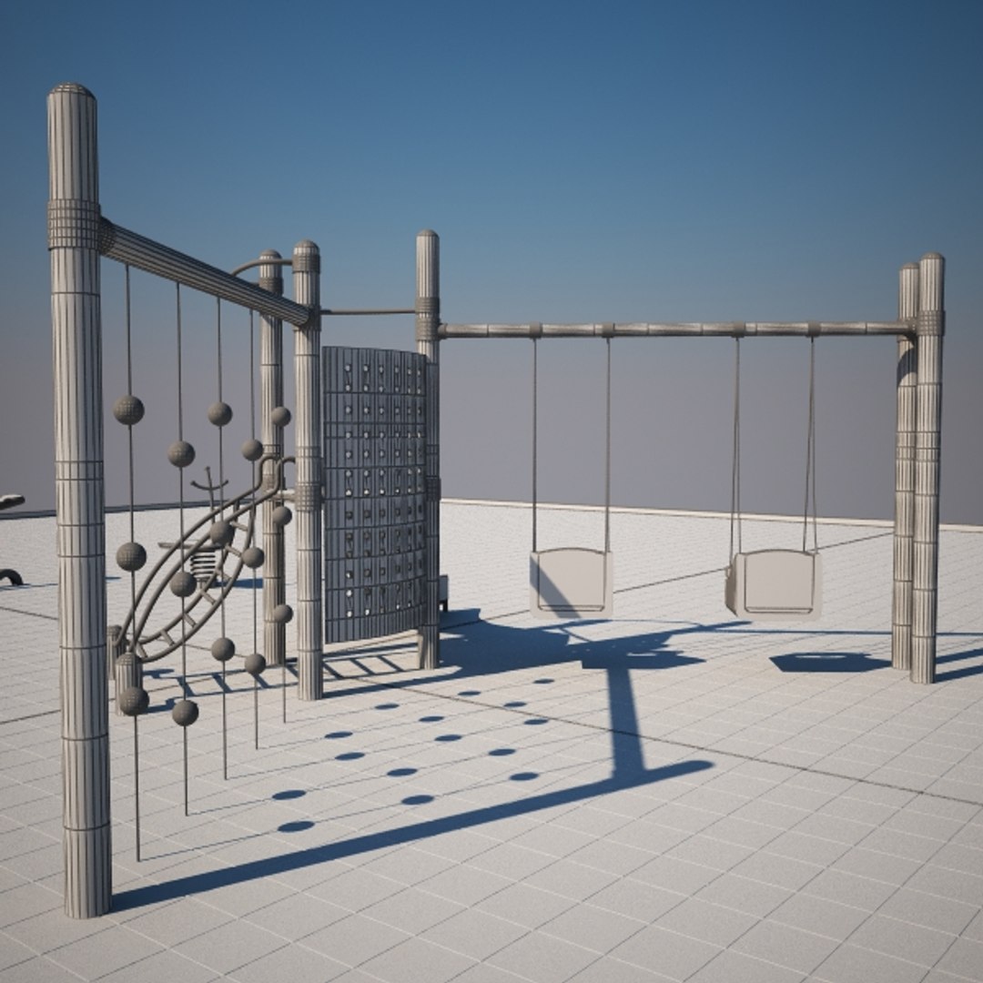Playground Play 3d Max