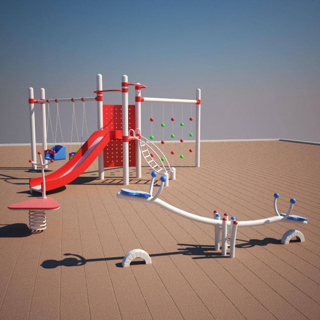 Playground Play 3d Max