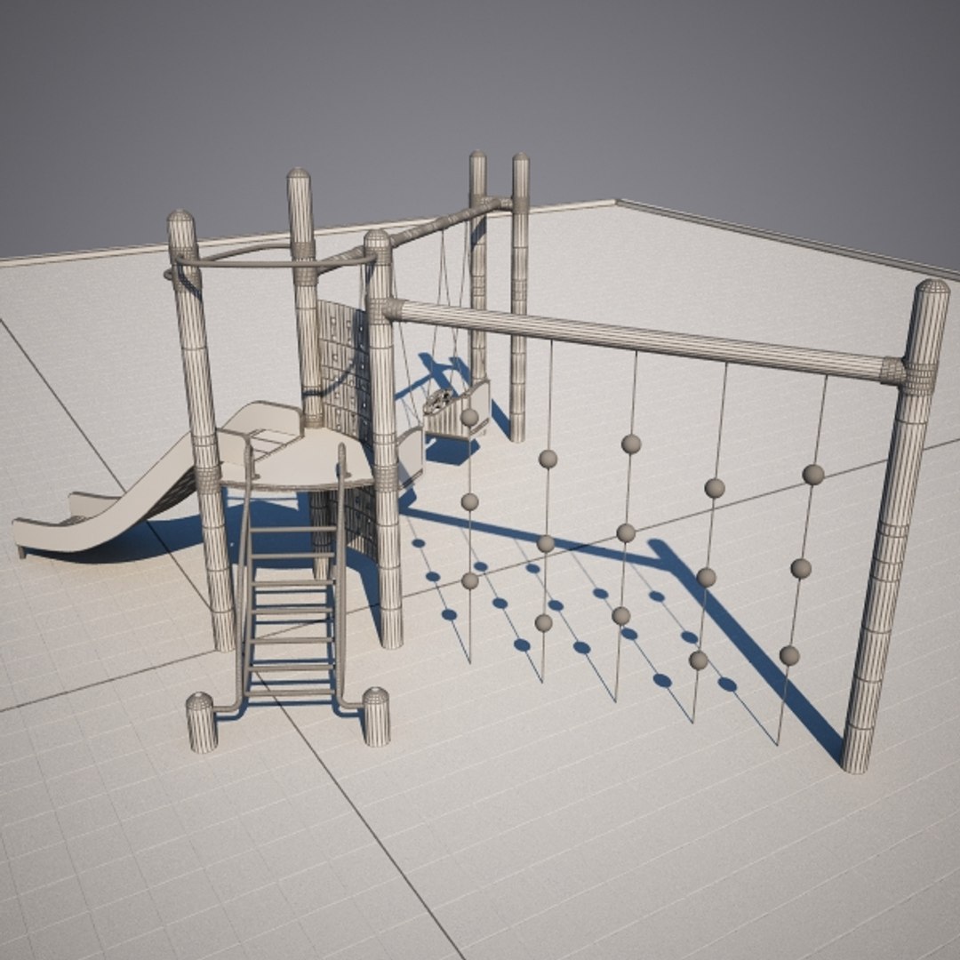 Playground Play 3d Max