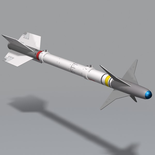 AIM-9 미사일 3D 모델 - TurboSquid 1000756