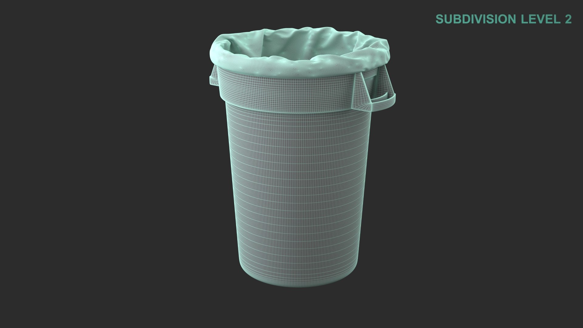 3D Trash Can - TurboSquid 2145921