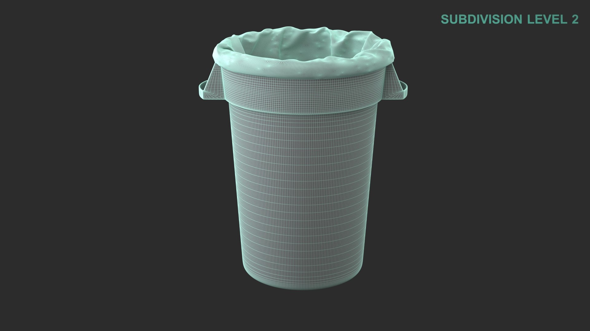 3D Trash Can - TurboSquid 2145921