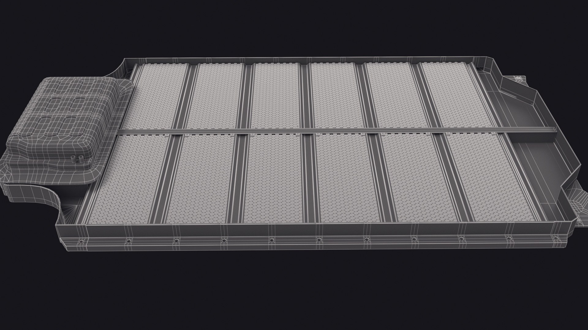 Tesla Model S Battery Pack 3D model - TurboSquid 1948795