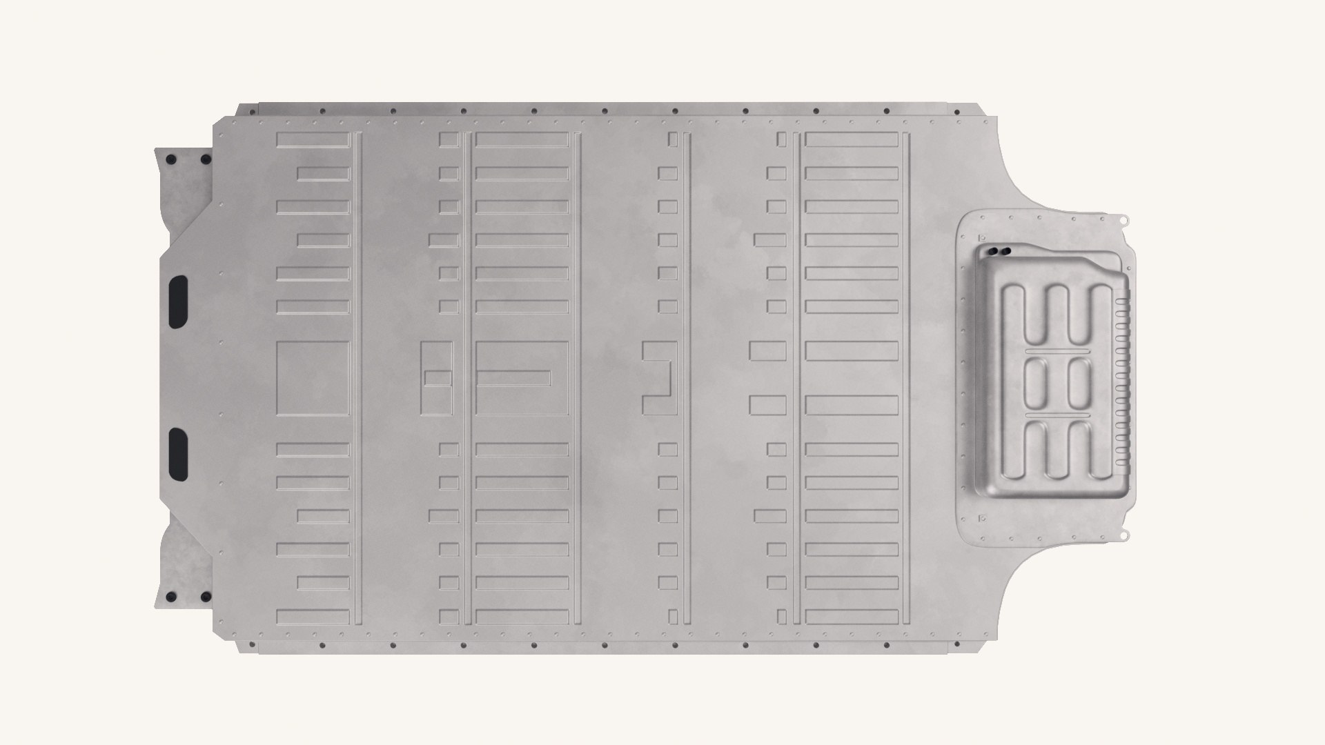 Tesla Model S Battery Pack 3D model - TurboSquid 1948795