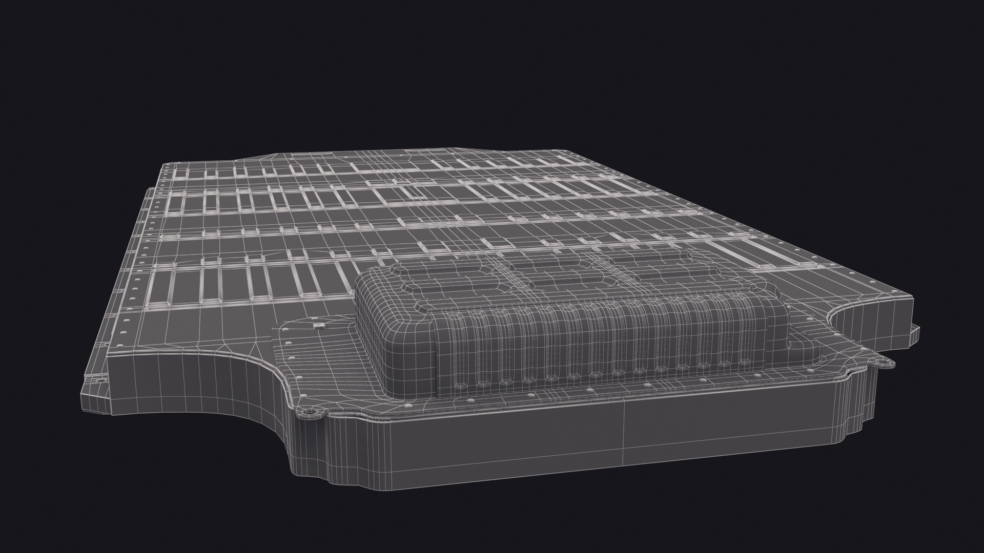 Tesla Model S Battery Pack 3D model - TurboSquid 1948795