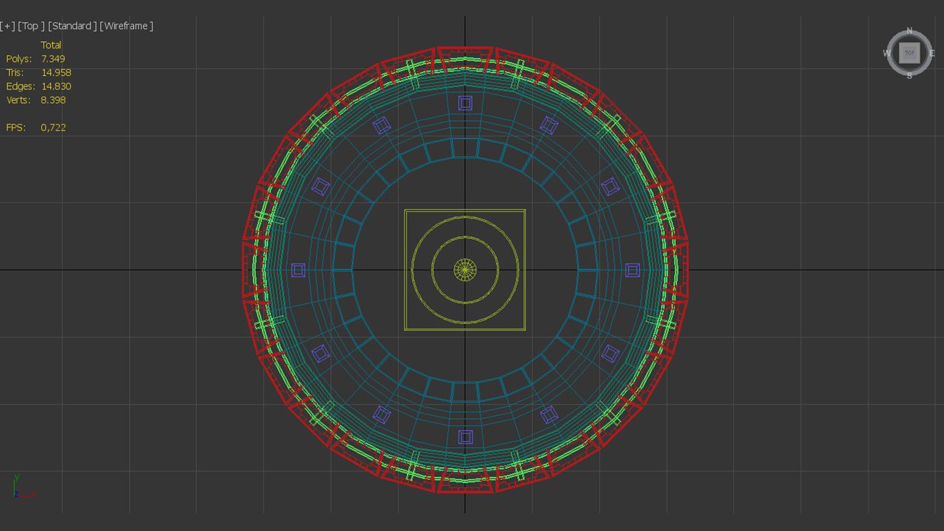3D Sci-Fi Floating Platform Model - TurboSquid 1830906