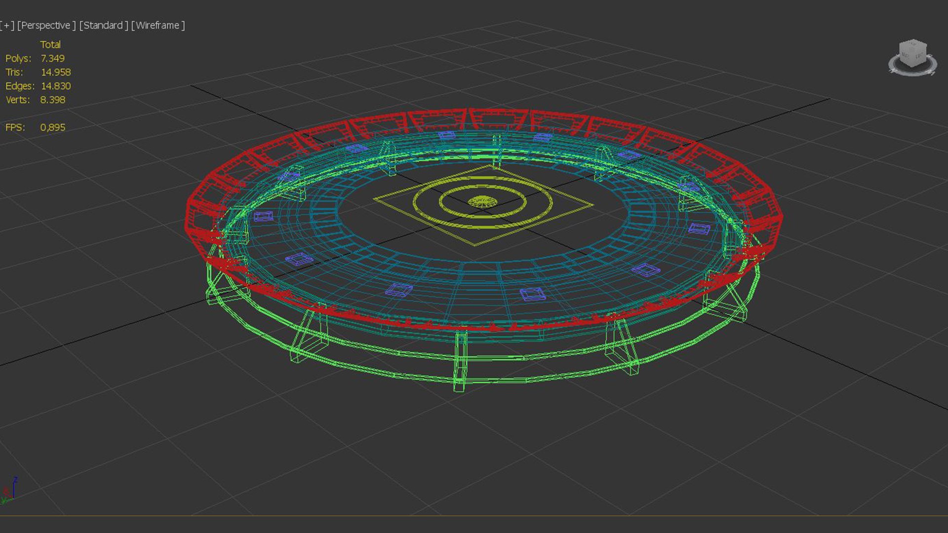 3D Sci-Fi Floating Platform Model - TurboSquid 1830906