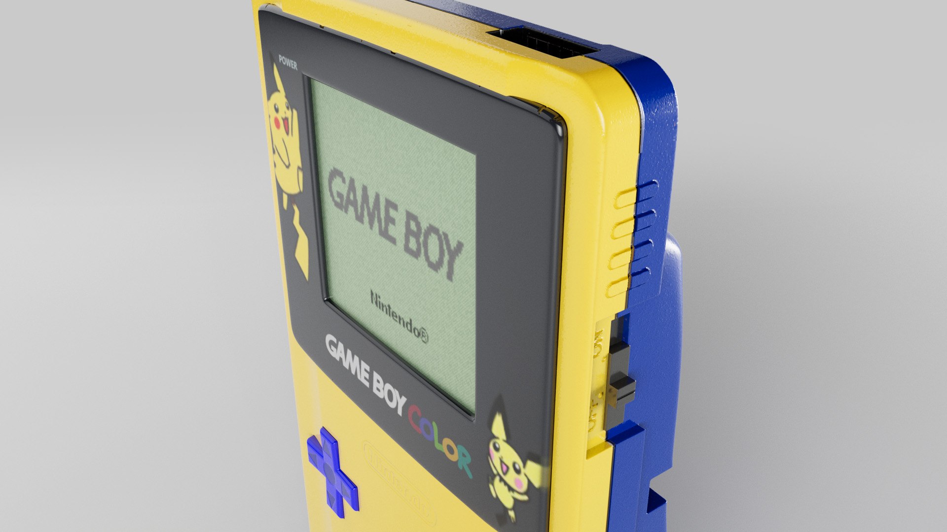3D Nintendo Gameboy Color Collector - TurboSquid 2086786