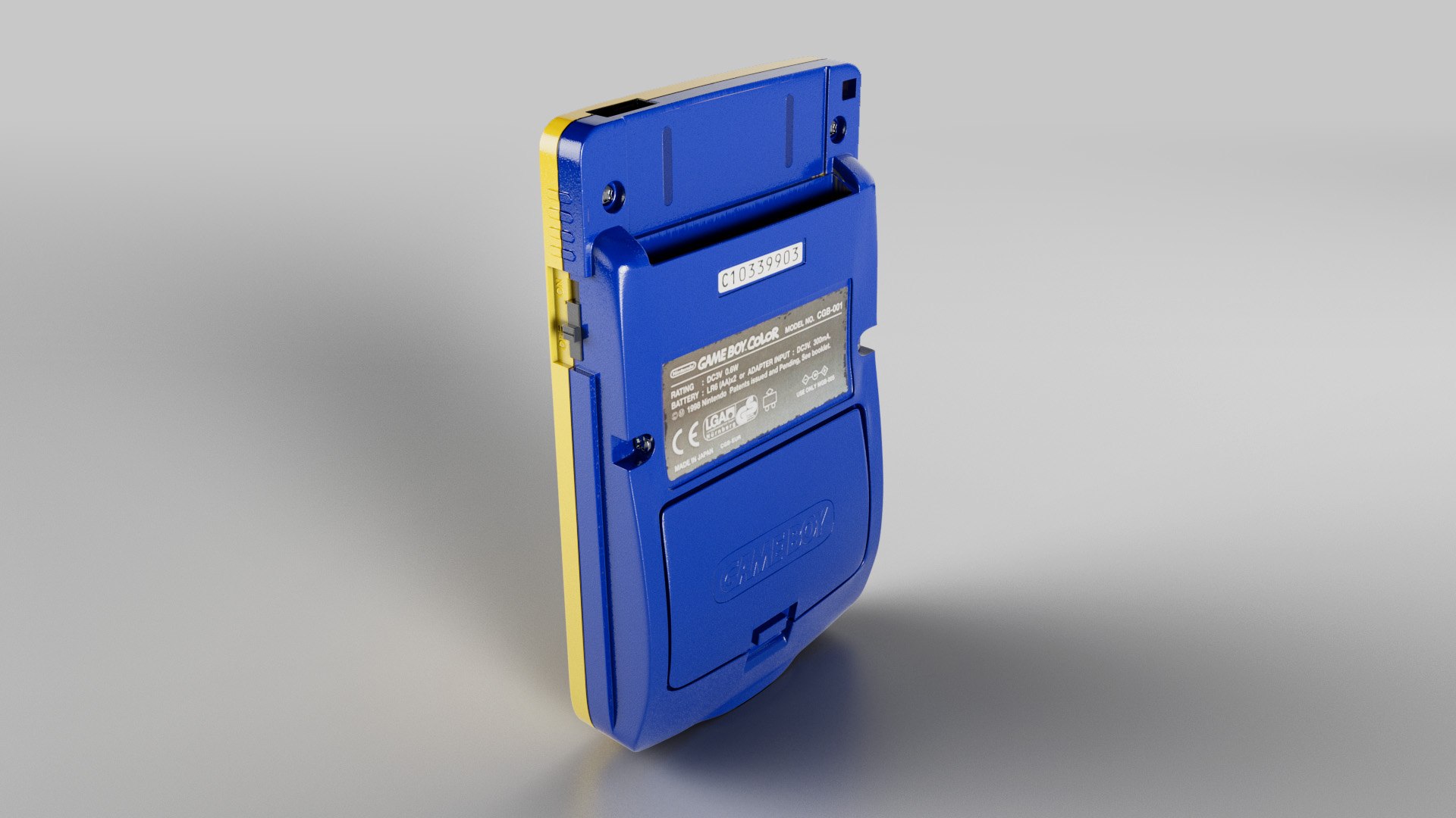 3D Nintendo Gameboy Color Collector - TurboSquid 2086786