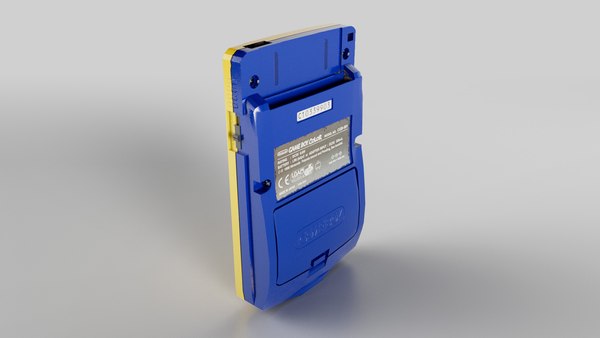 modelo 3d Nintendo Gameboy Color Collector - TurboSquid 2086786