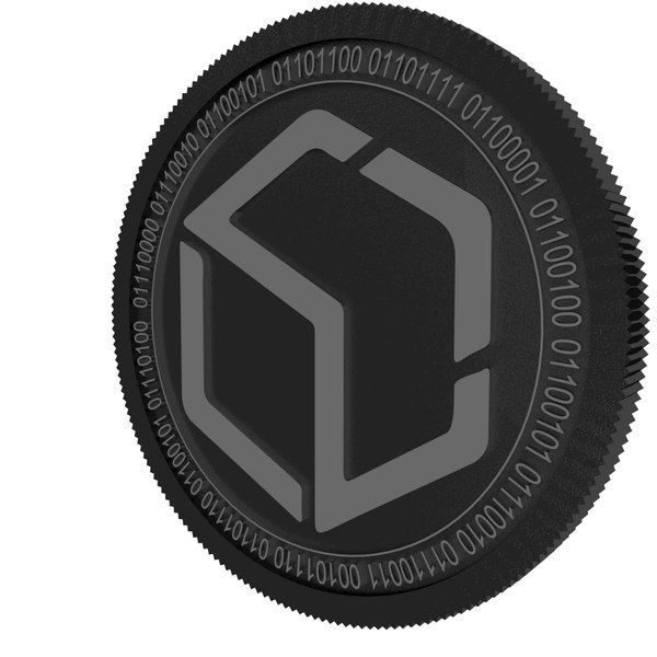 Blox black coin 3D model - TurboSquid 1493461