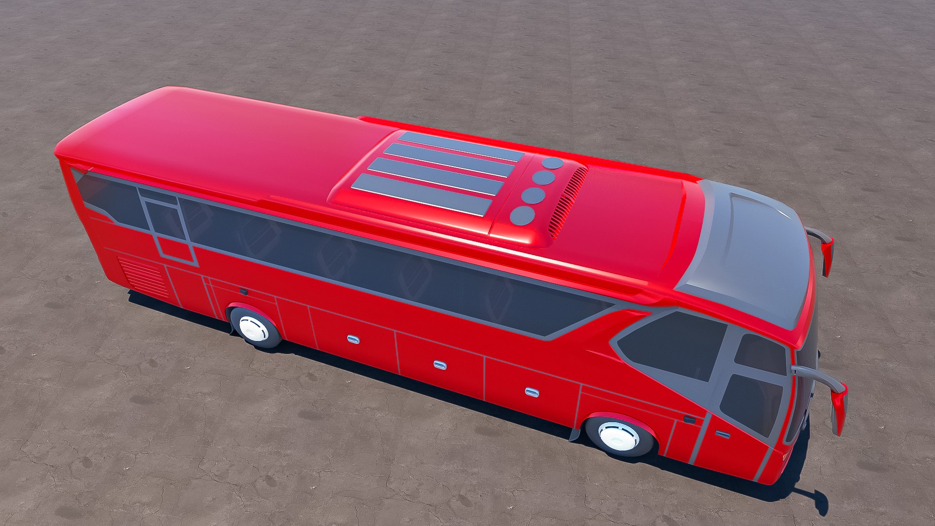 Premium High-Poly City Bus 3D Model - Realistic And Detailed 3D Model ...