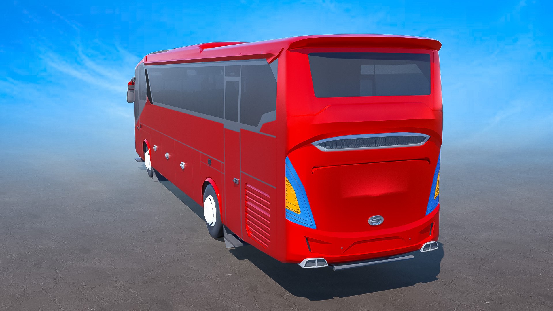 Premium High-Poly City Bus 3D Model - Realistic And Detailed 3D Model ...