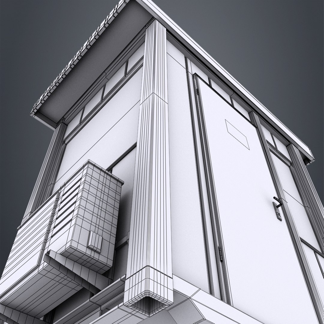 3d Security Booth Model