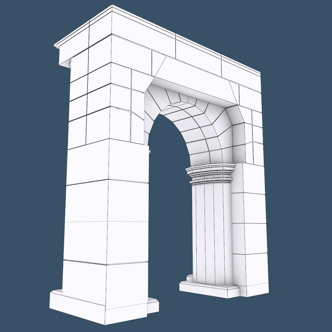 3d Model Arch Opensubdiv