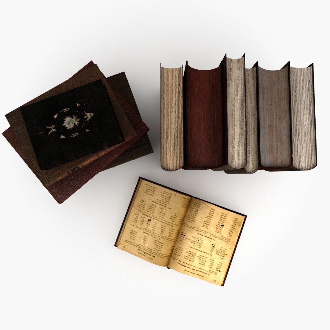 3dsmax Old Books V2