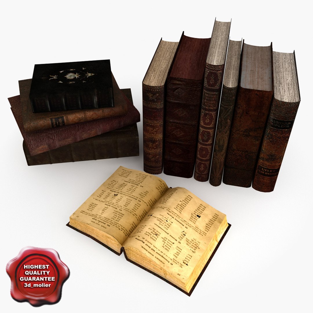 3dsmax Old Books V2