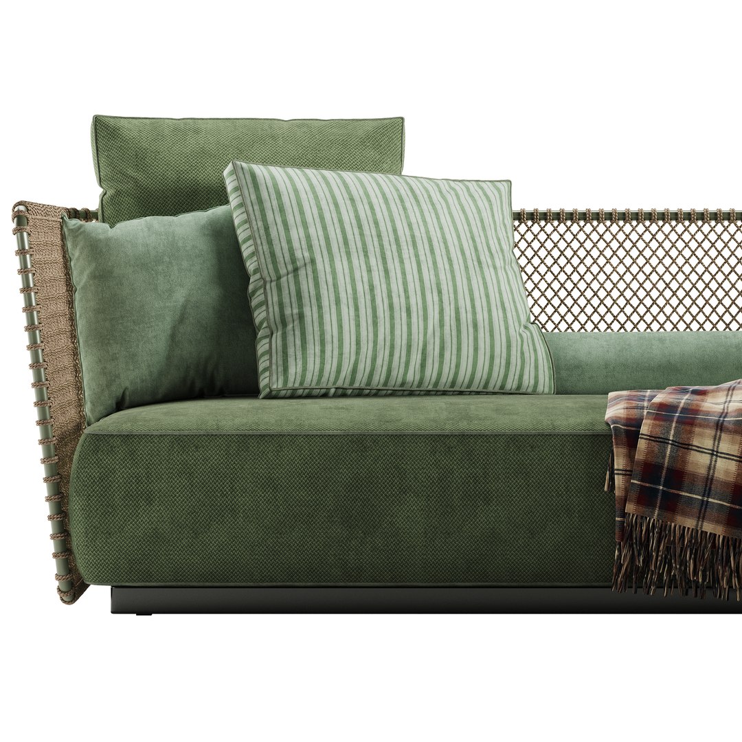 Flexform Oasis Sofa 2 3D - TurboSquid 2285367