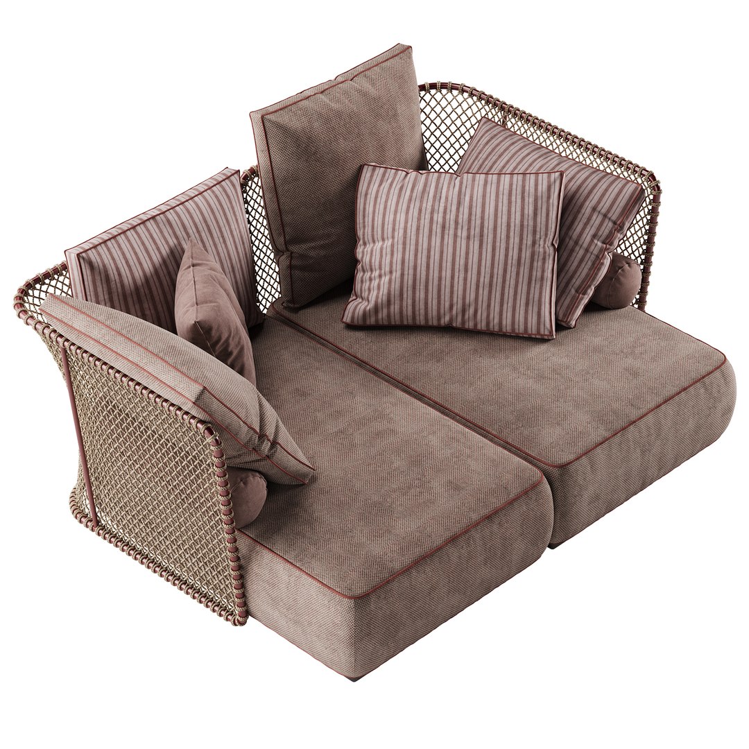 Flexform Oasis Sofa 2 3D - TurboSquid 2285367