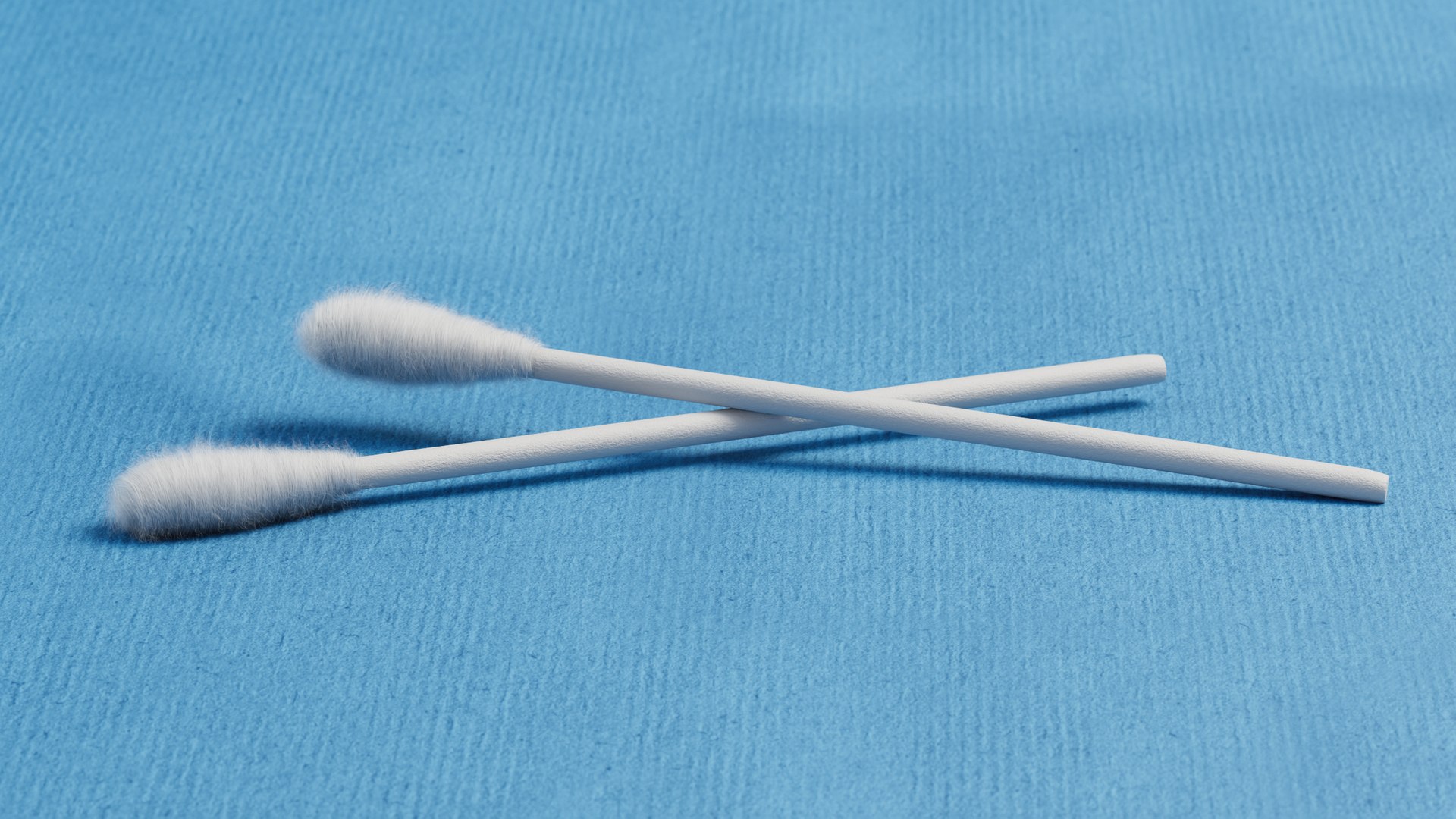 Qtip Cotton Long Tip 3D Model - TurboSquid 1879225