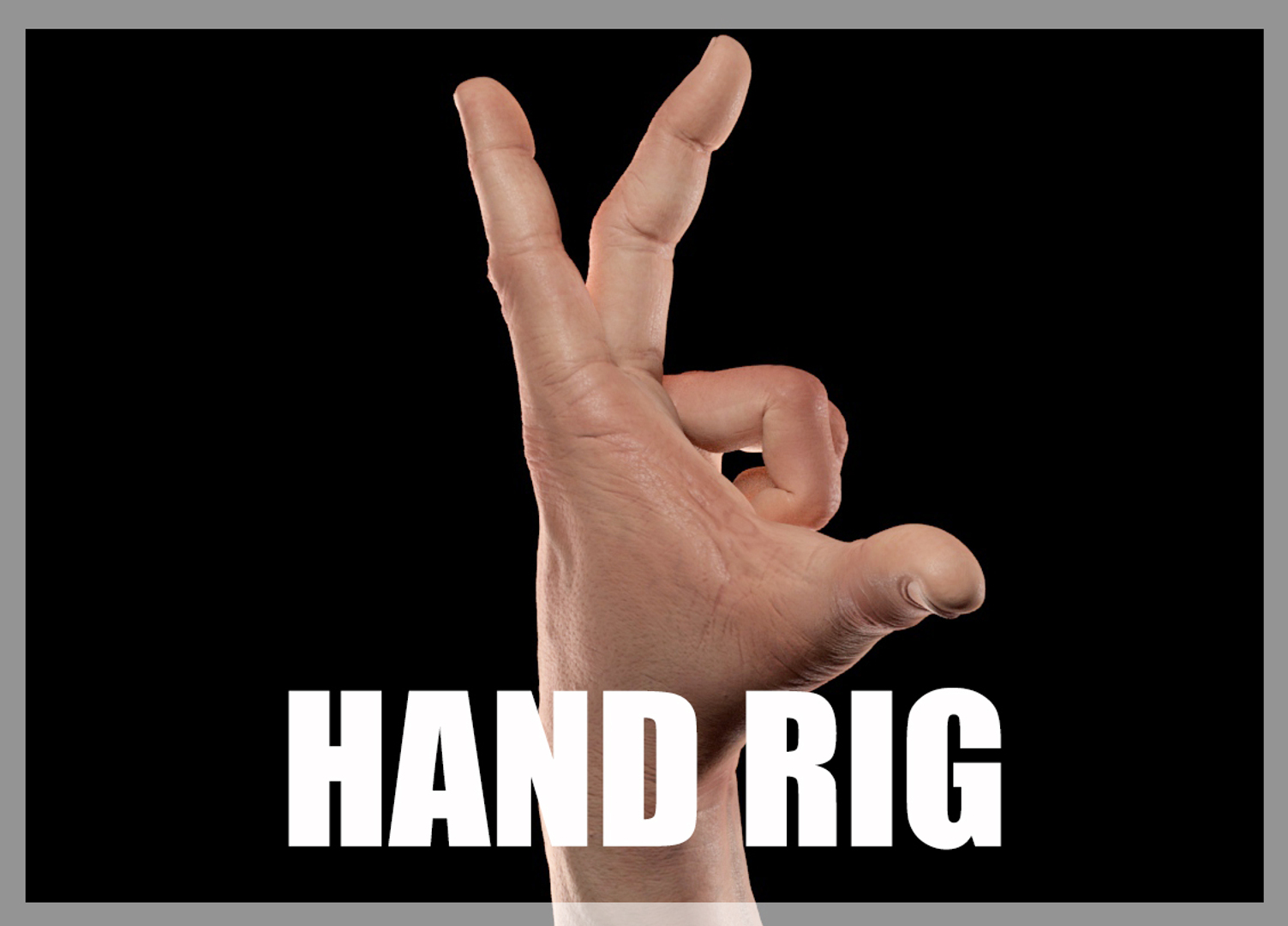 Hand rigged 3D - TurboSquid 1260108