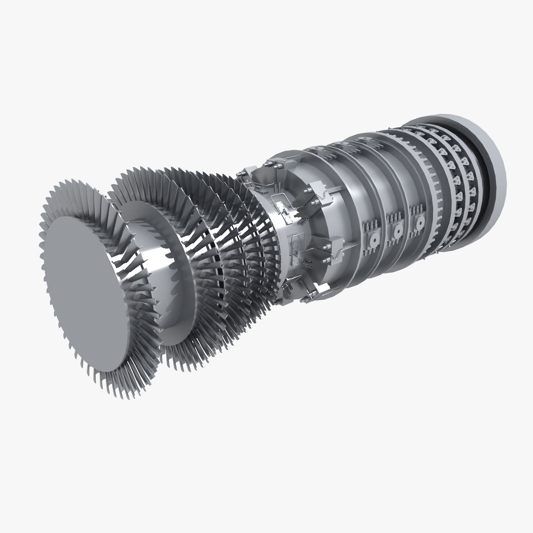 Gas Turbine 3d Max