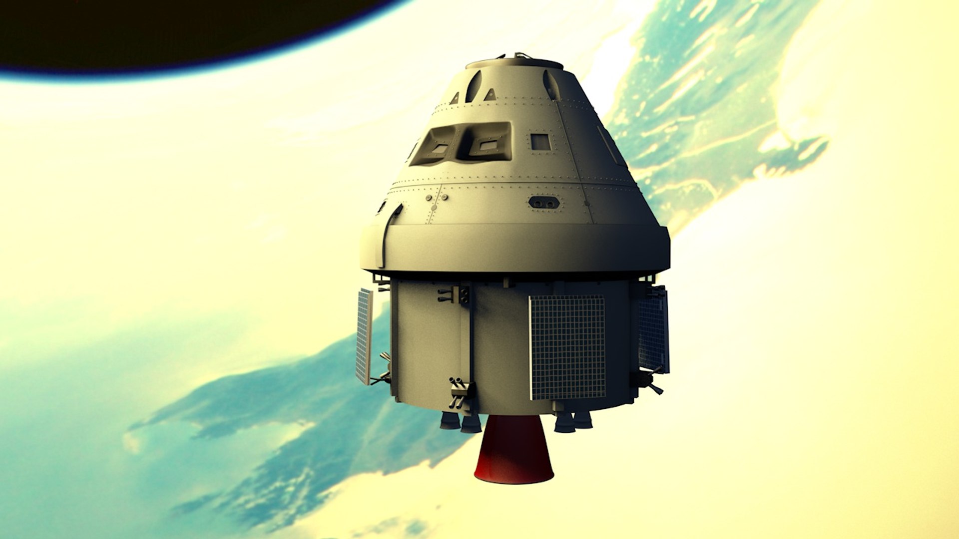 Satellite Rocket 3D Model - TurboSquid 1322759