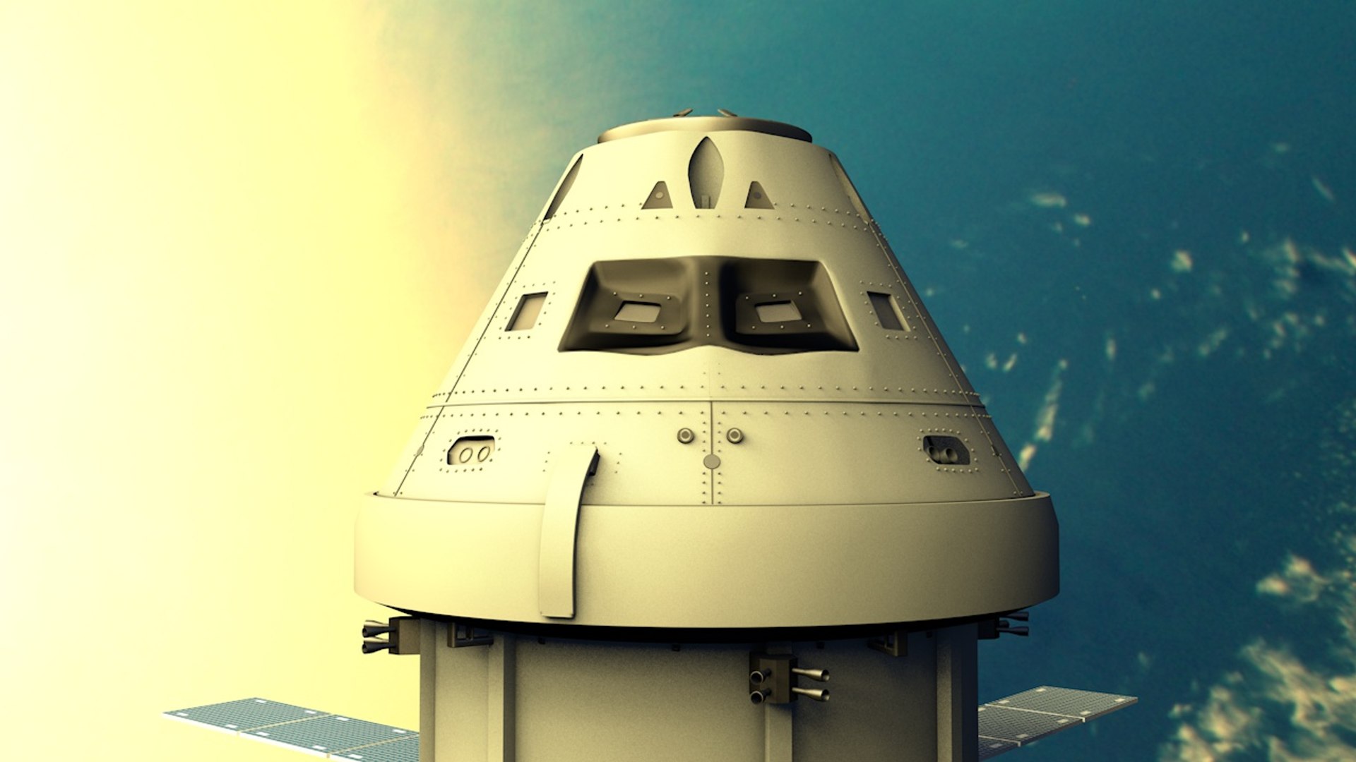 Satellite Rocket 3D Model - TurboSquid 1322759