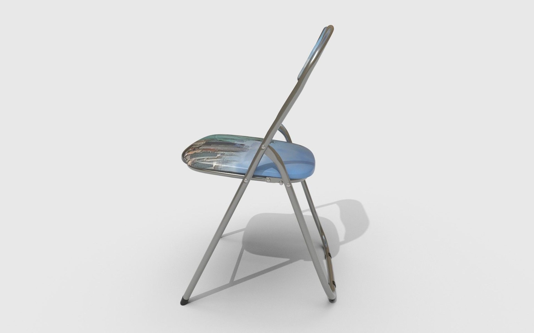 Steel Chair model - TurboSquid 2182020