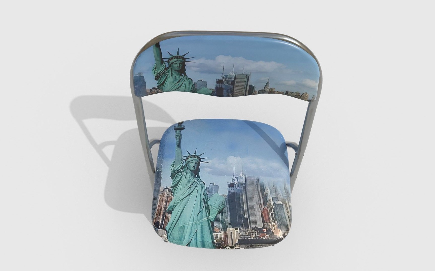 Steel Chair model - TurboSquid 2182020
