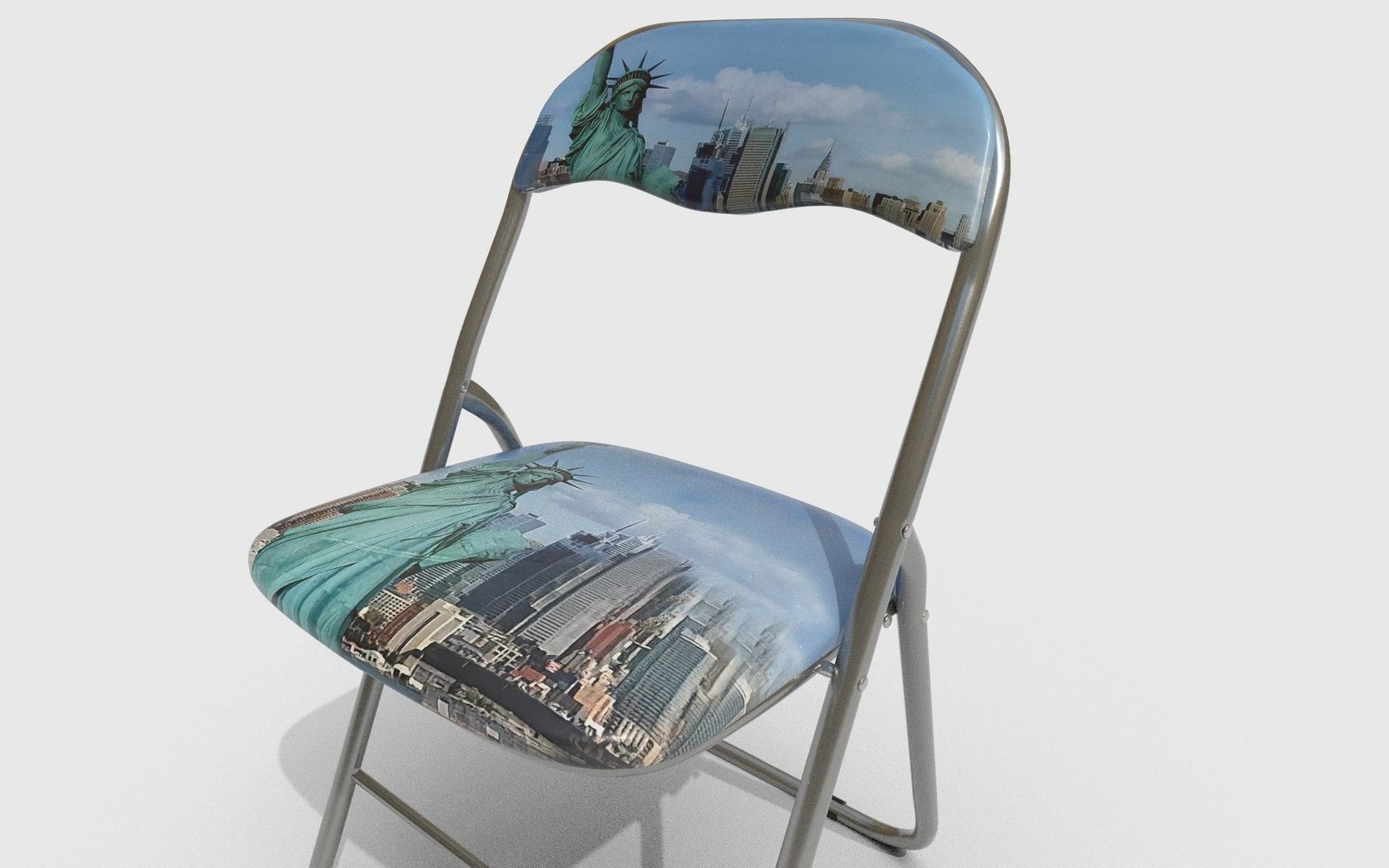Steel Chair model - TurboSquid 2182020