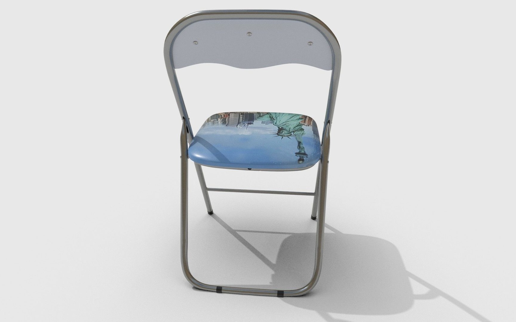 Steel Chair model - TurboSquid 2182020