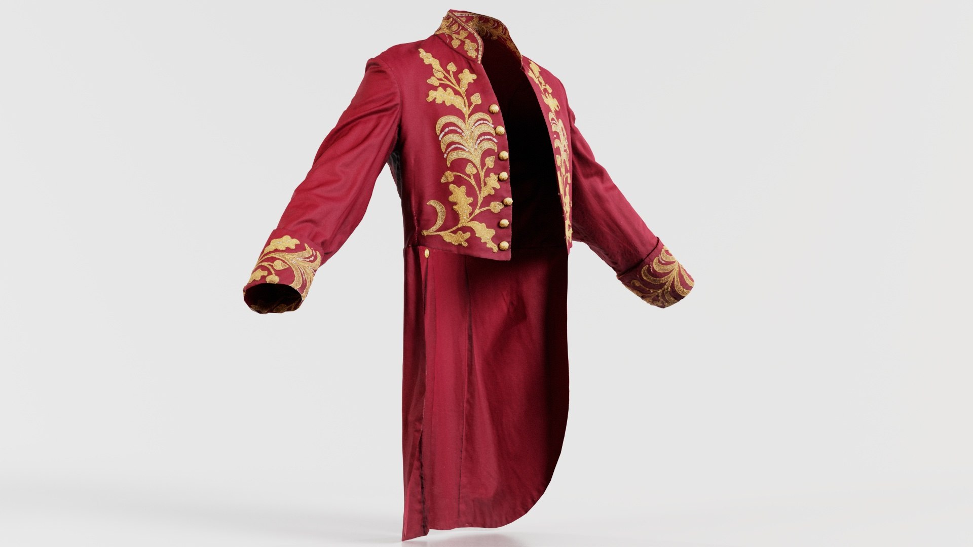 3D Lackey Jacket Remastered - TurboSquid 2360205