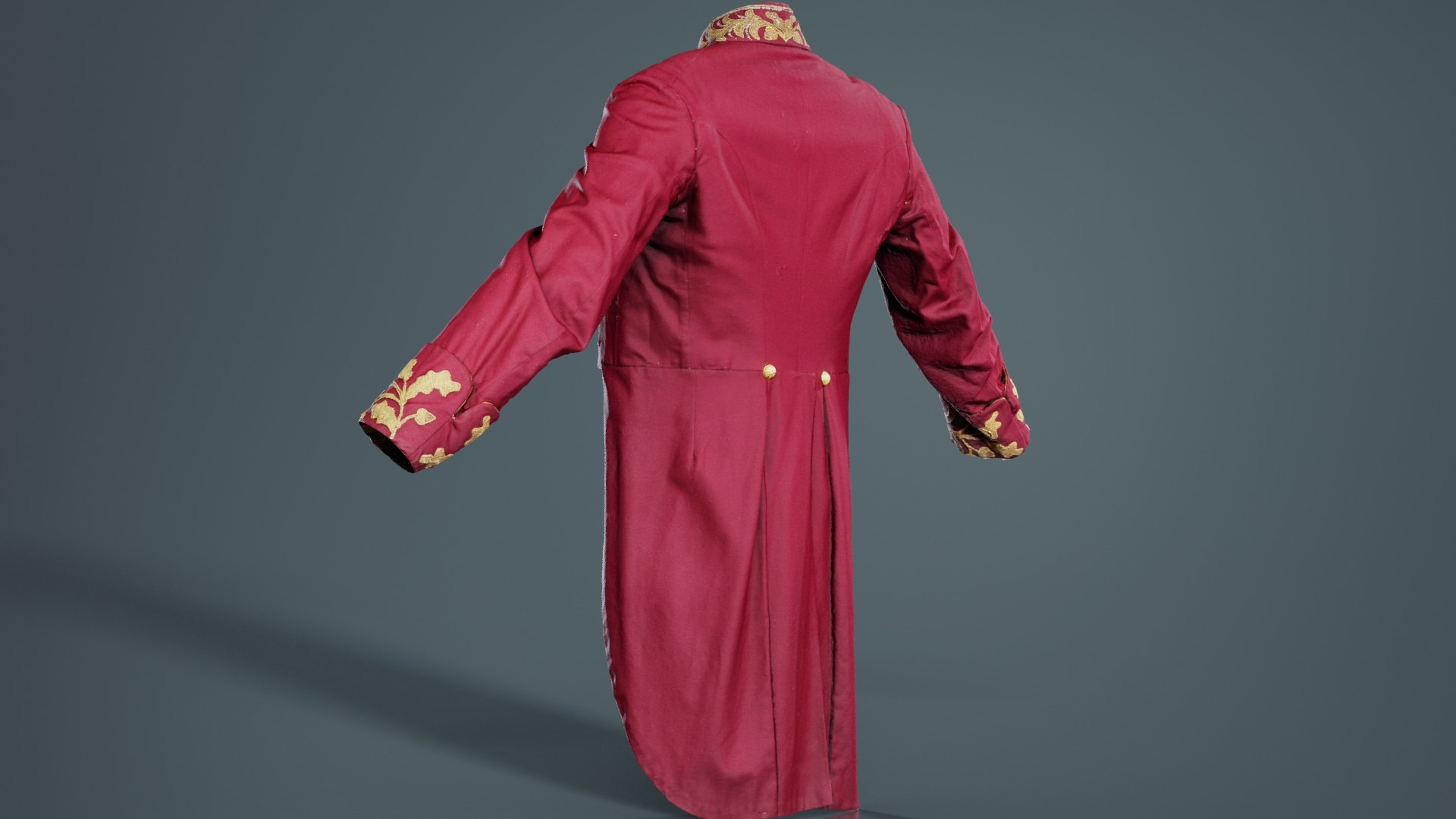 3D Lackey Jacket Remastered - TurboSquid 2360205