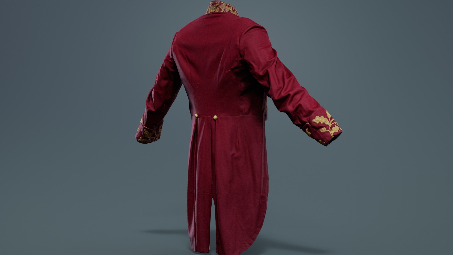 3D Lackey Jacket Remastered - TurboSquid 2360205