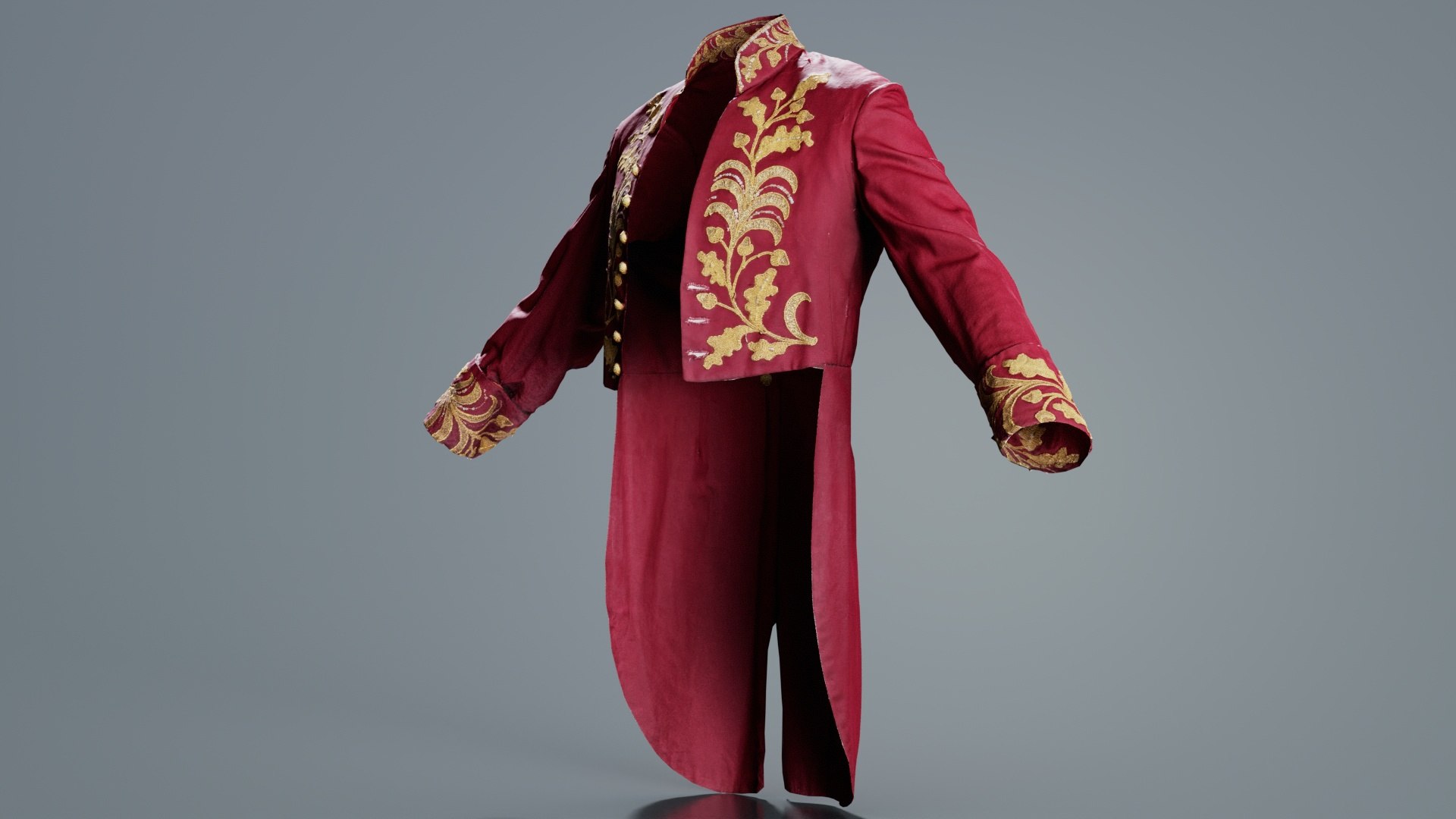 3D Lackey Jacket Remastered - TurboSquid 2360205