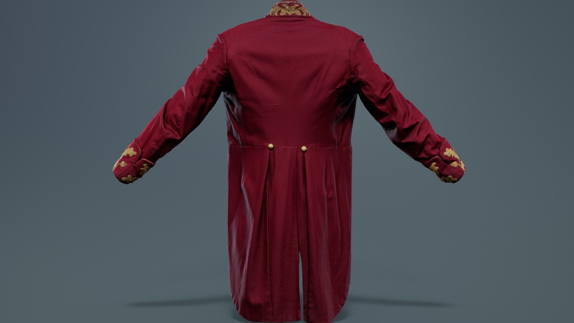 3D Lackey Jacket Remastered - TurboSquid 2360205