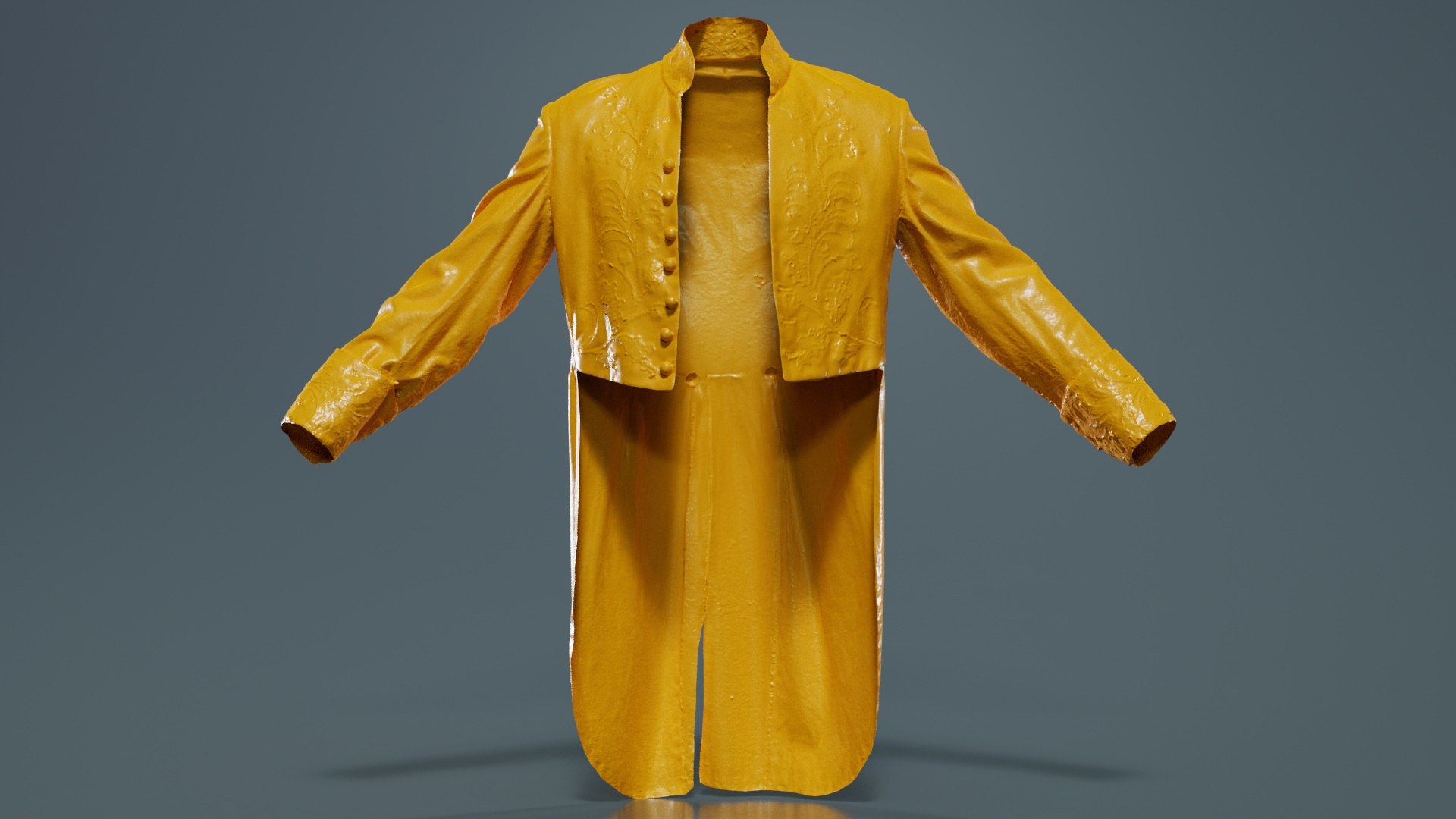 3D Lackey Jacket Remastered - TurboSquid 2360205