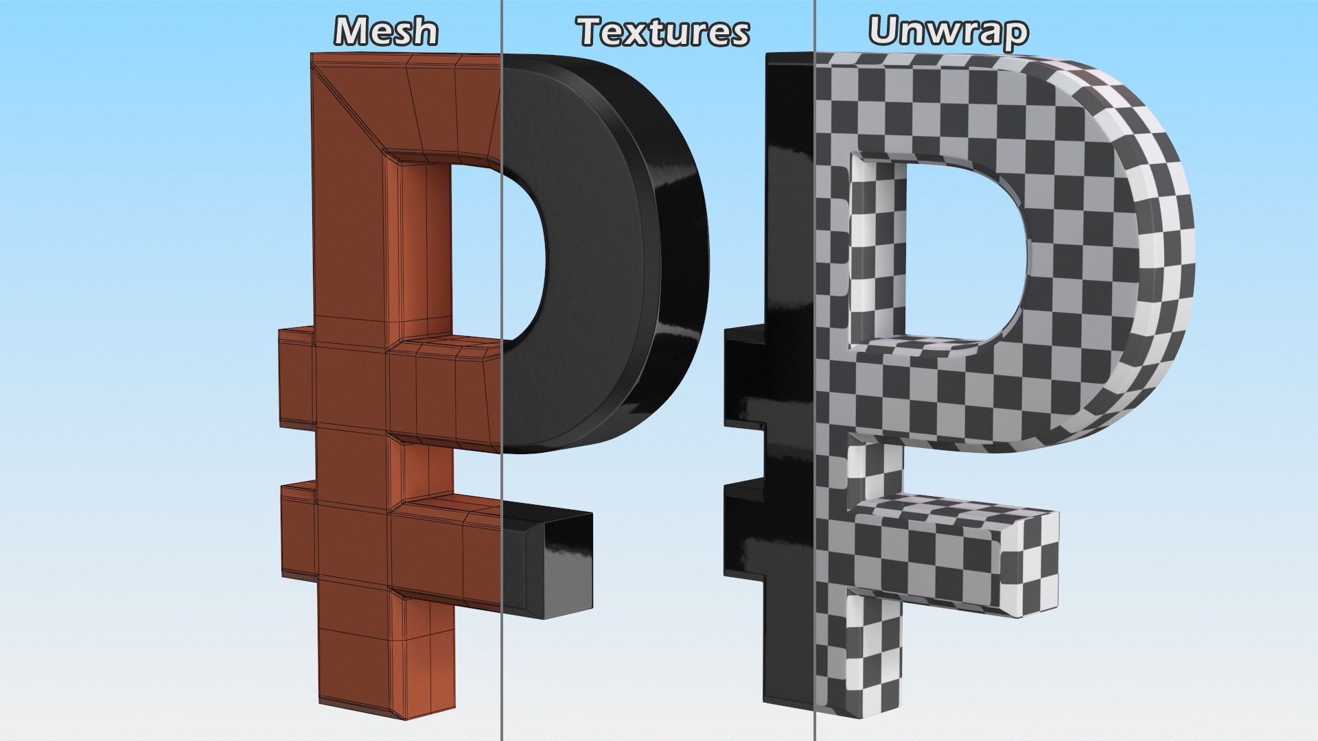 3D Plastic Currency Symbols Euro - TurboSquid 1701602