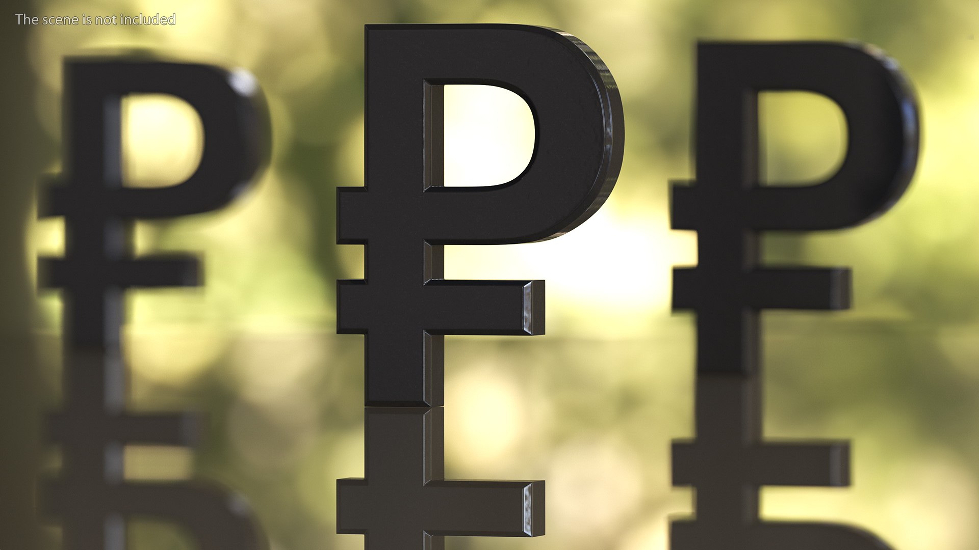 3D Plastic Currency Symbols Euro - TurboSquid 1701602