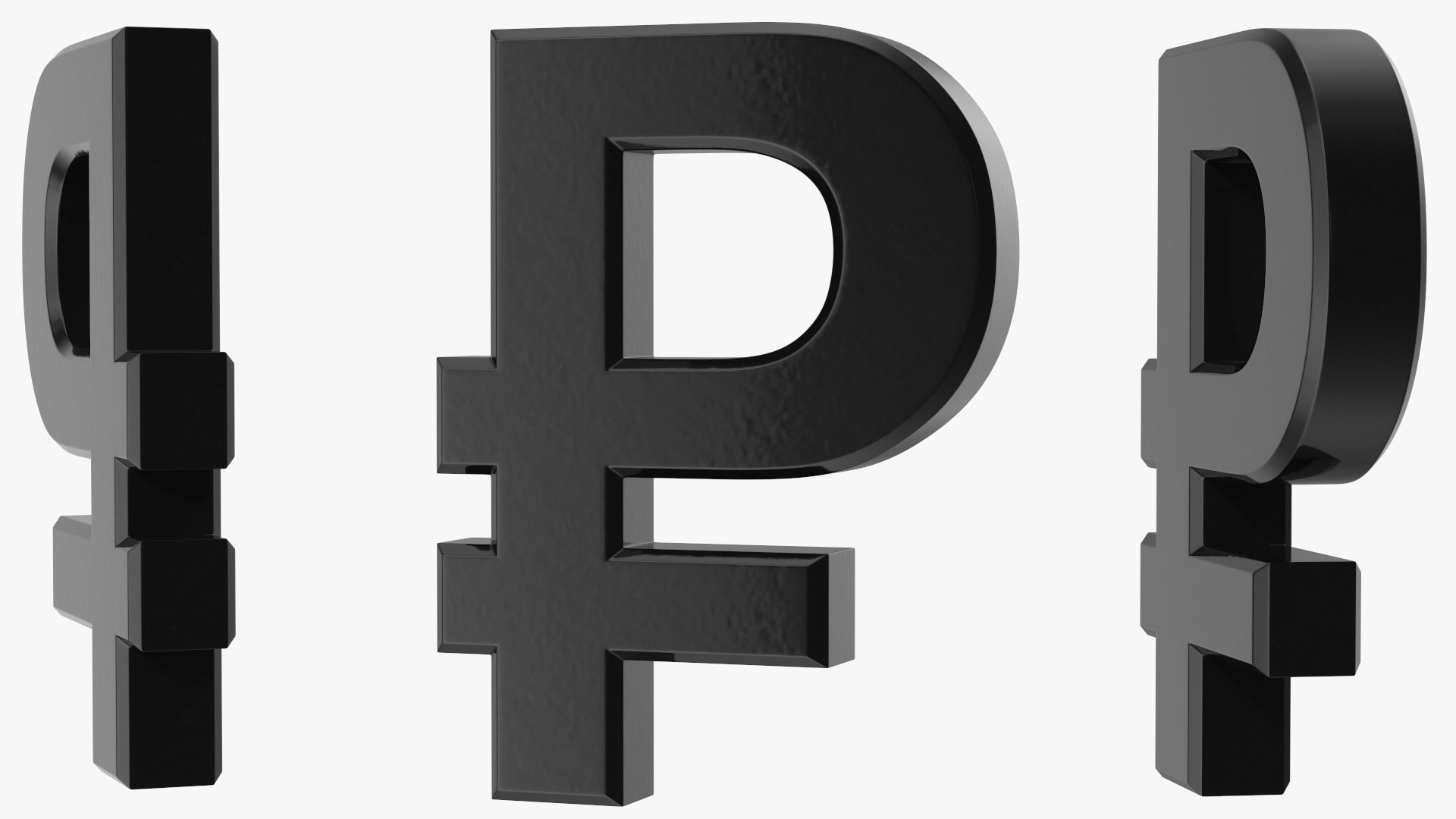 3D Plastic Currency Symbols Euro - TurboSquid 1701602